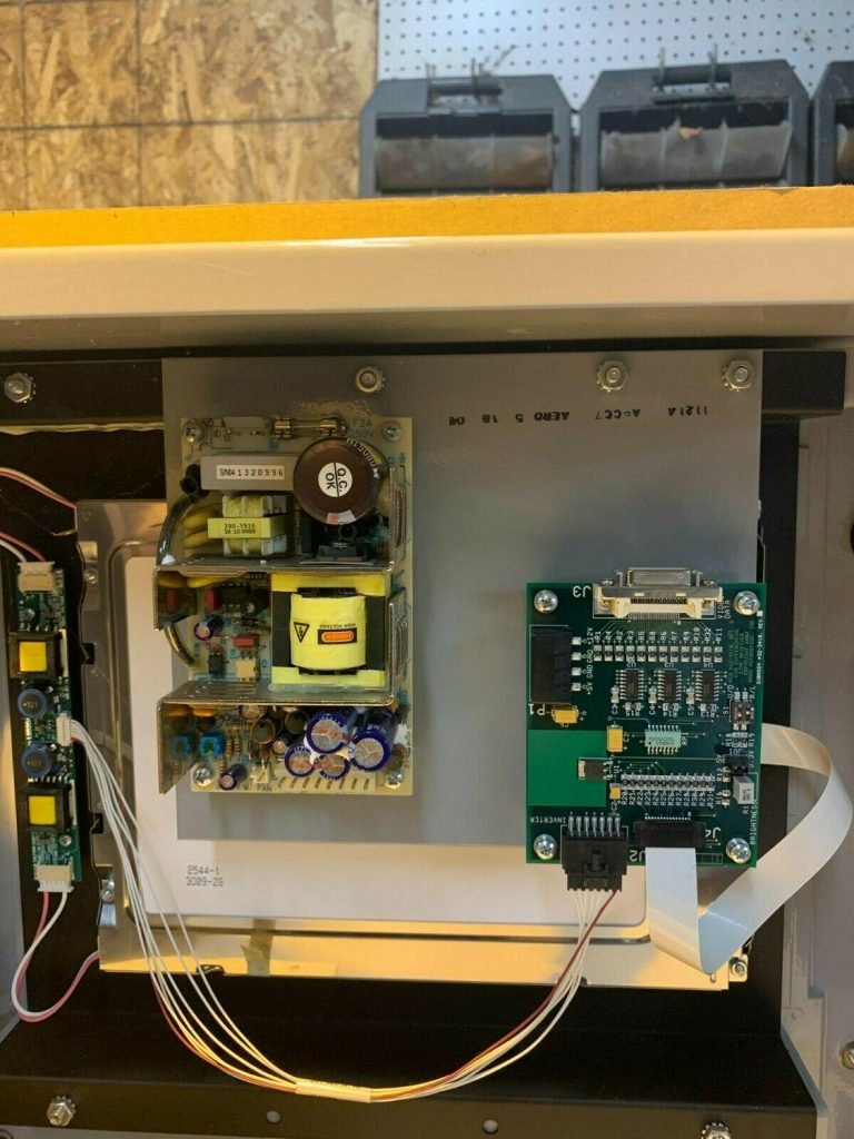 HAAS VF Mill/Lathe Operator Panel, WITH LCD MONITOR, LIGHT, FLOPPY DRIVE