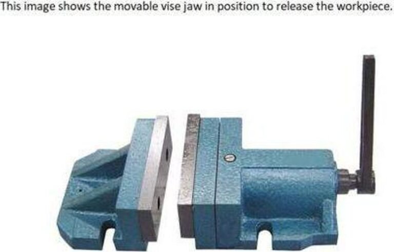 6 in Milling Vise Quick Clamp 2pc Separate Jaw Extra long